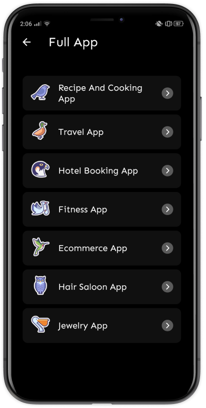 MasterKit – Best Flutter App UI Kit - mobile app template by idea2code_infotech